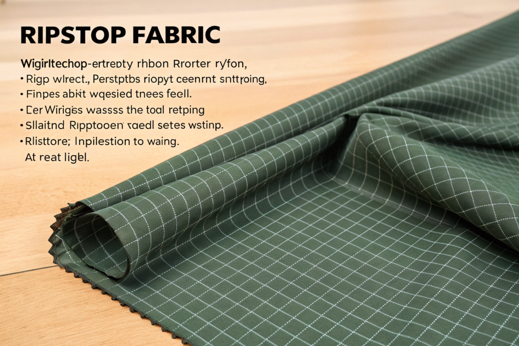 What is ripstop fabric and where should I use it? – Fumao Fabric