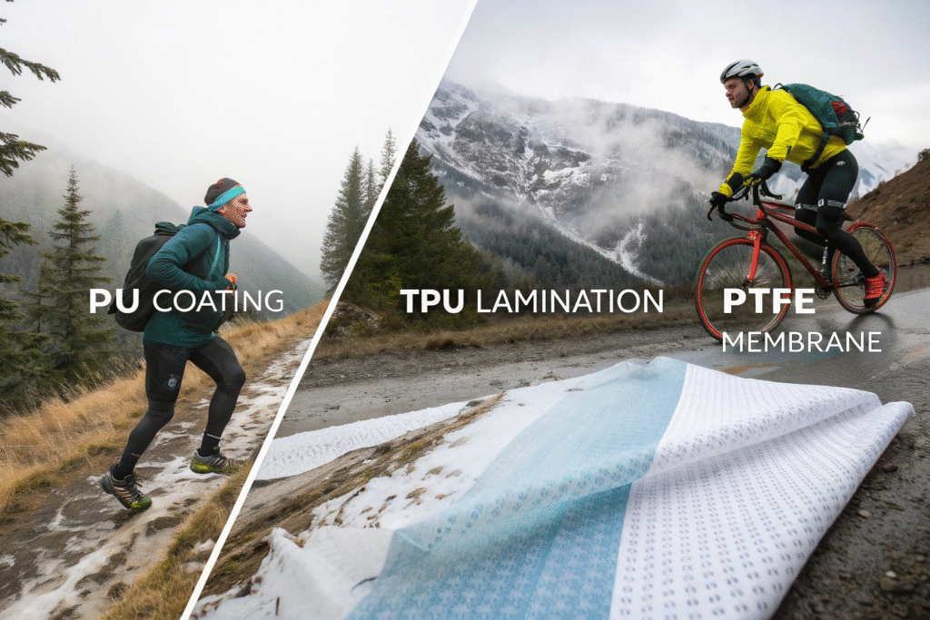 What is the difference between PU coating, TPU lamination, and PTFE ...